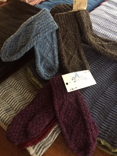 Handknit Woolen Mittens from Donegal – Nora Nora Irish Imports